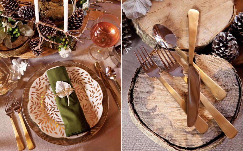 Woodland-Inspired Winter Table Setting - Southern Lady Magazine
