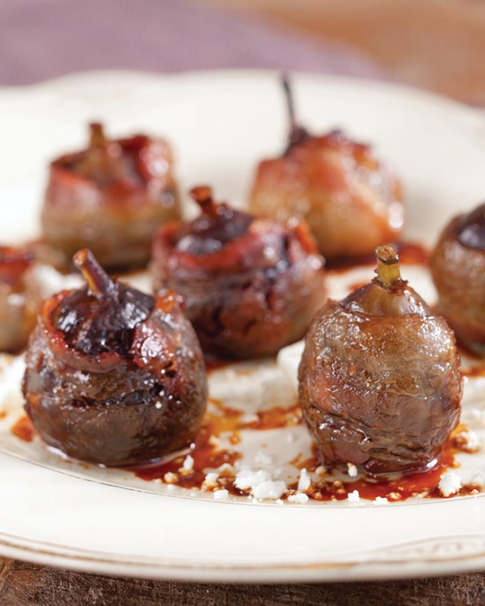 Bacon-Wrapped Figs - Southern Lady Magazine