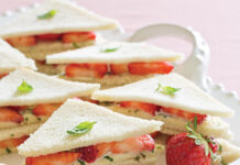 Strawberry Tea Sandwiches - Southern Lady Magazine