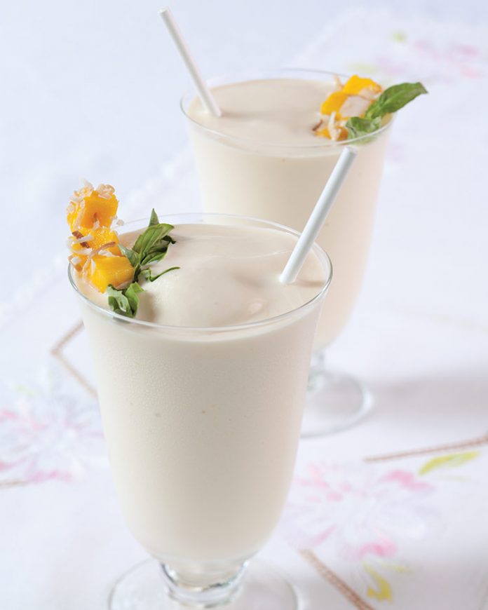 Coconut-Mango Milkshake - Southern Lady Magazine