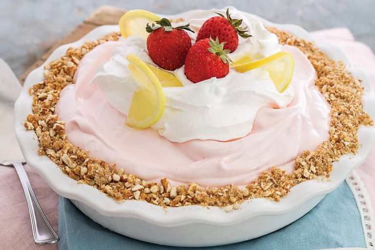 Pink Lemonade Pie - Southern Lady Magazine