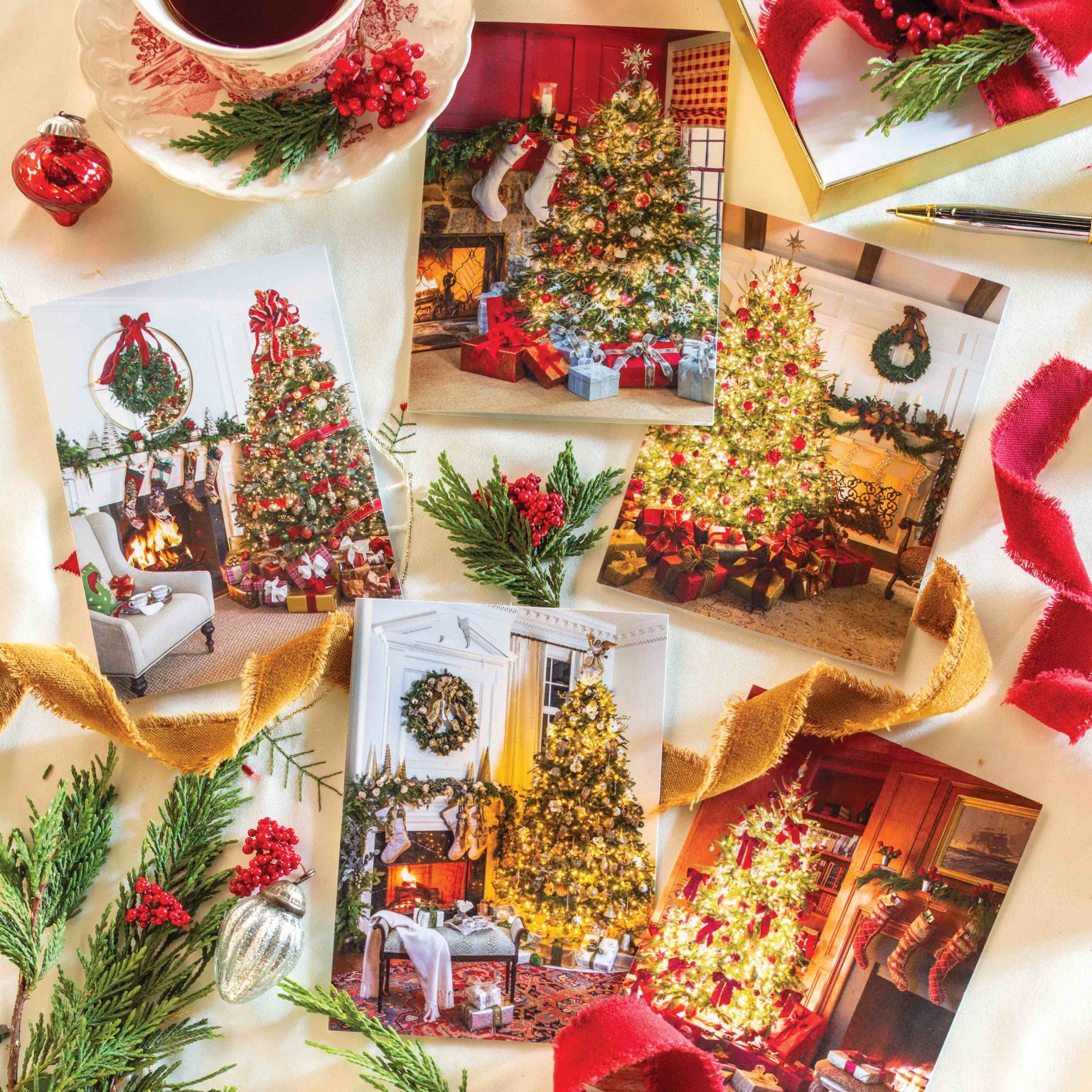 Holiday Note Card Boxed Set - Southern Lady Magazine