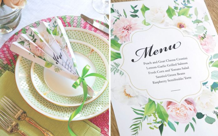 Easy Fanfold Menu How-To: May/June 2023 - Southern Lady Magazine